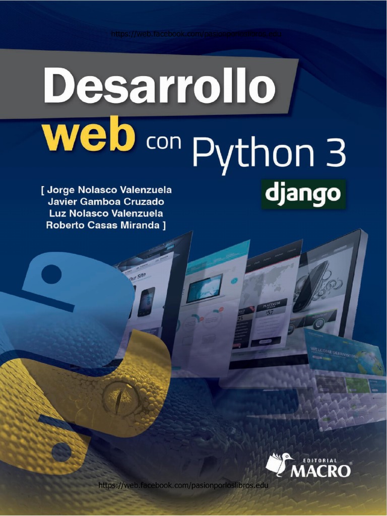 Desarrollo Web Con Python 3. | PDF Desarrollo Web Con Python 3. | PDF