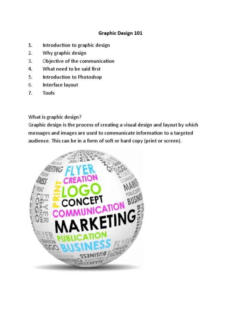 Graphic Design 101 | PDF