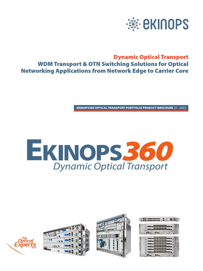 02br-Ekinops360 Products Portfolio-Ekinops | PDF | Wavelength Division ...