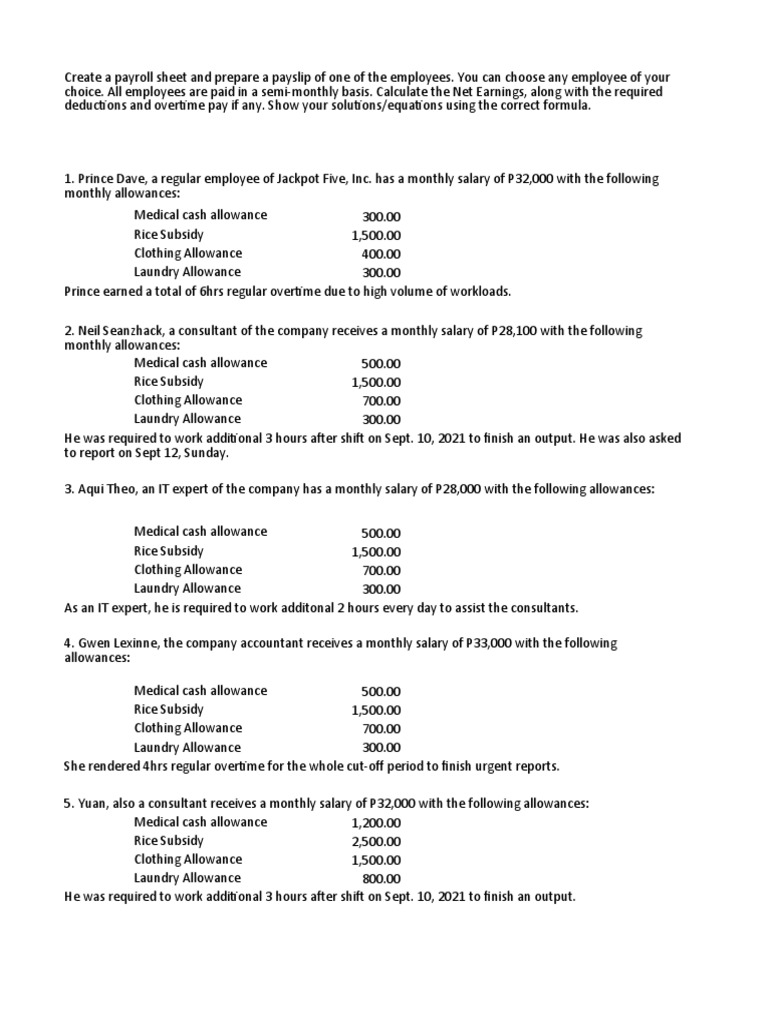 Business Math | PDF | Payroll Tax | Payroll