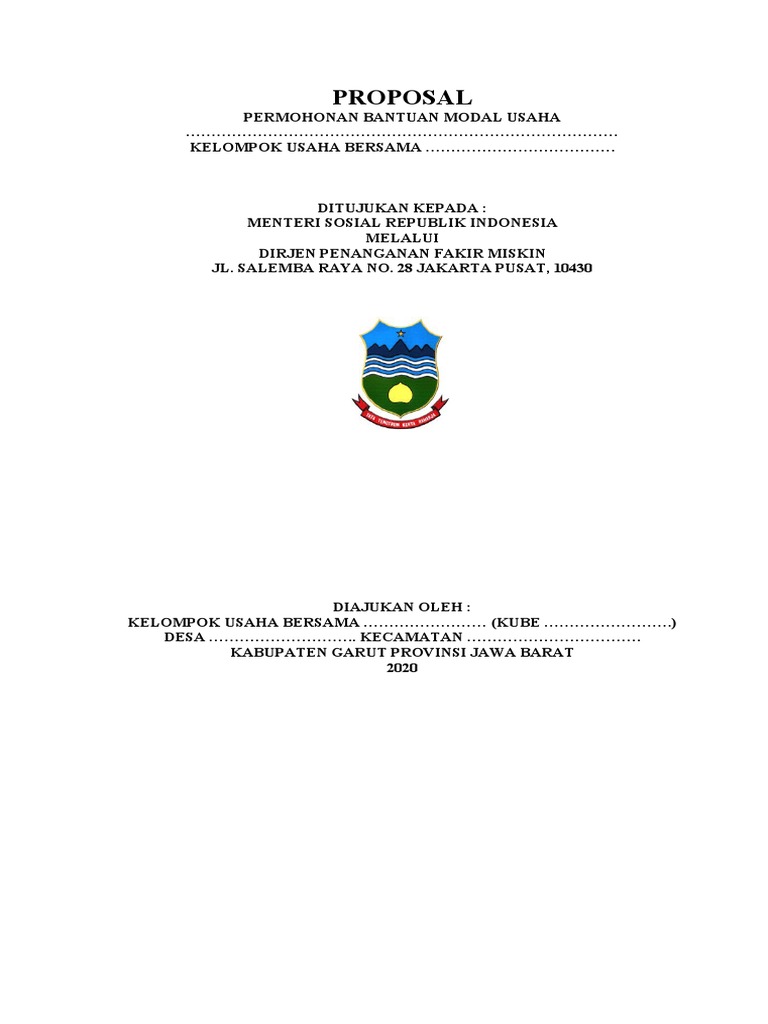 Contoh Prop. Kube | PDF