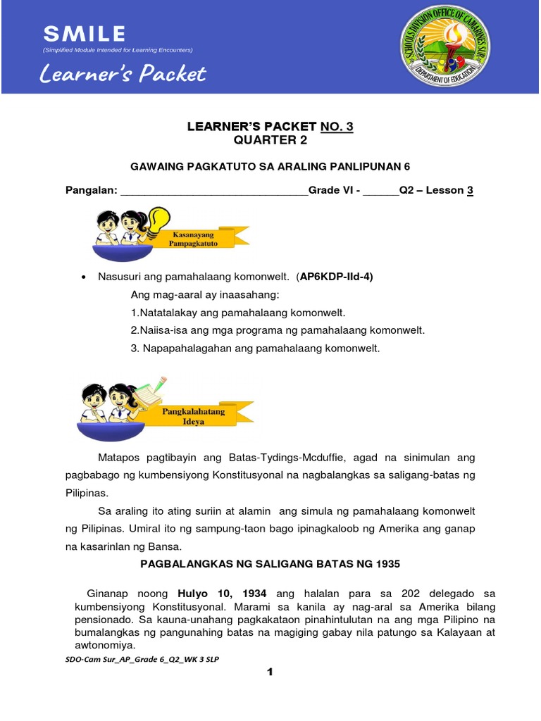 Sdo-Cs AP Grade6 Lp3-Final | PDF