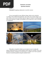 MYP III Math Summative Aassessment IB Criteria B | PDF | Teaching ...