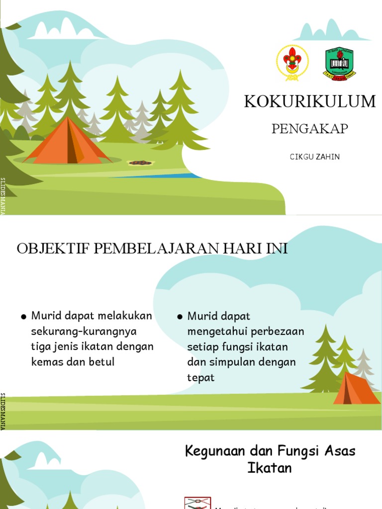 Jenis Ikatan dan Simpulan Pengakap | PDF