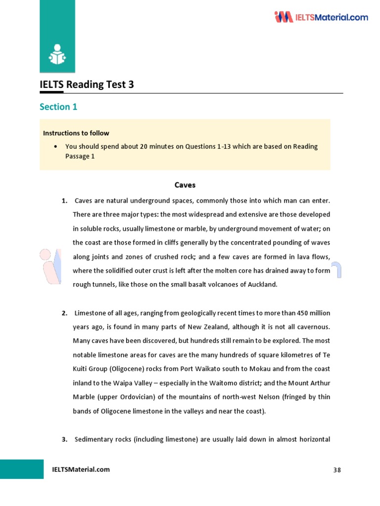 IELTS Reading Test 3: Section 1 | PDF | Intelligence | Intelligence ...