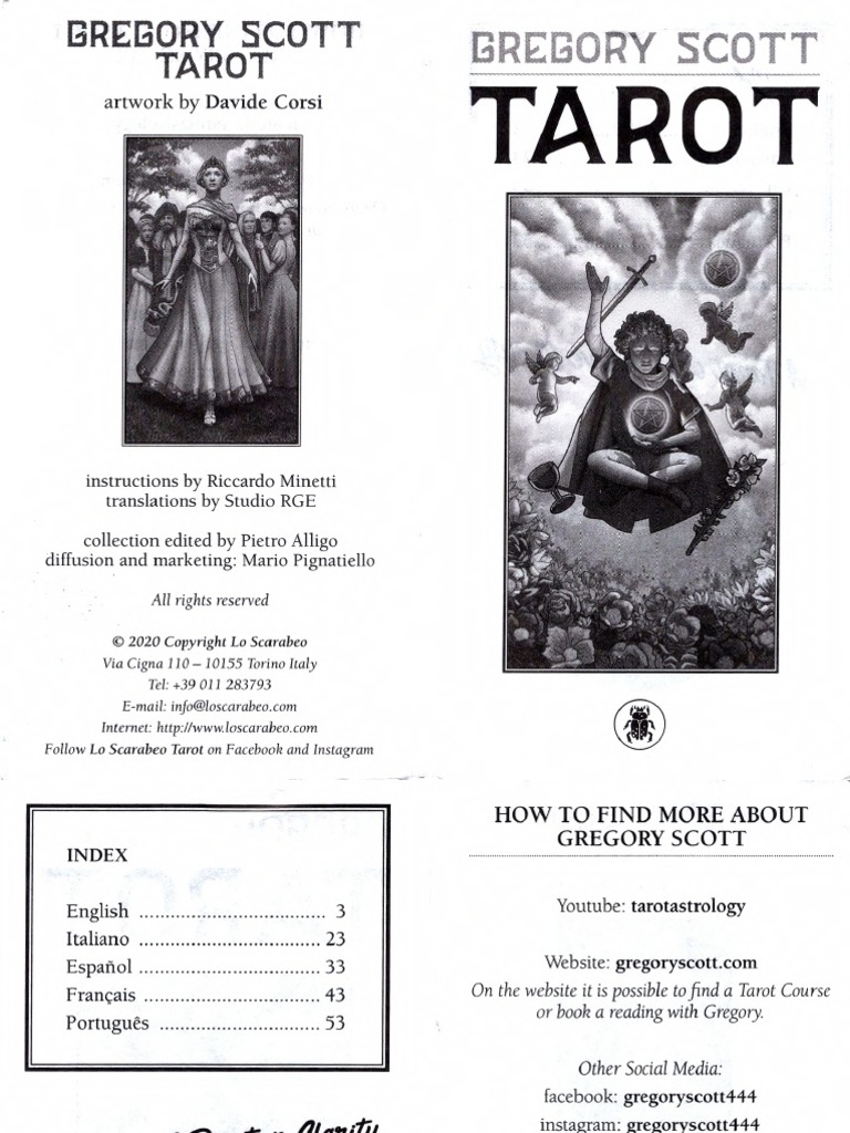 Gregory Scott Tarot | PDF