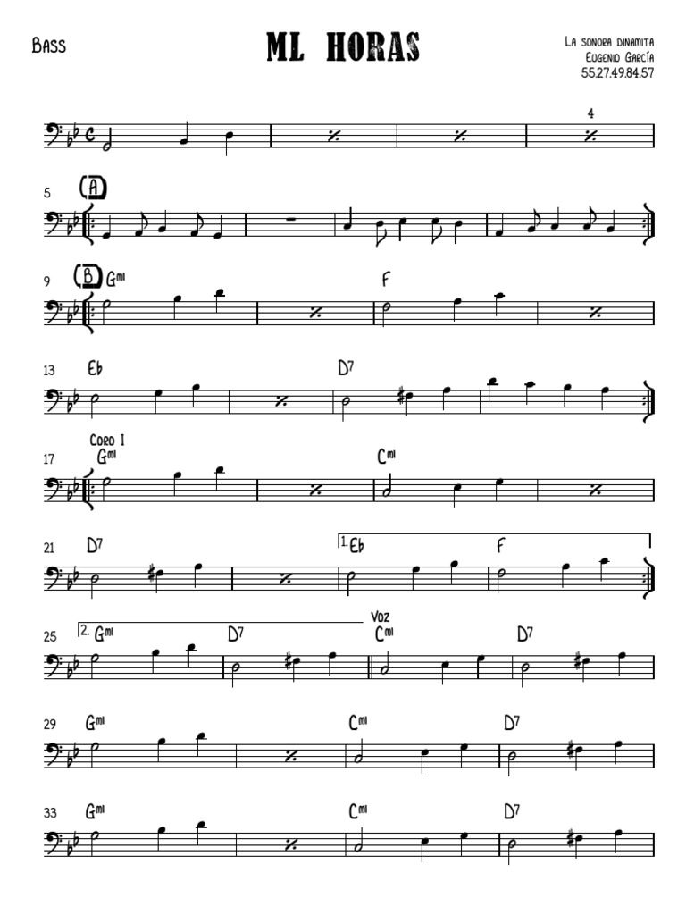 Mil Horas - Bass - 2022-02-14 1239 - Bass | PDF