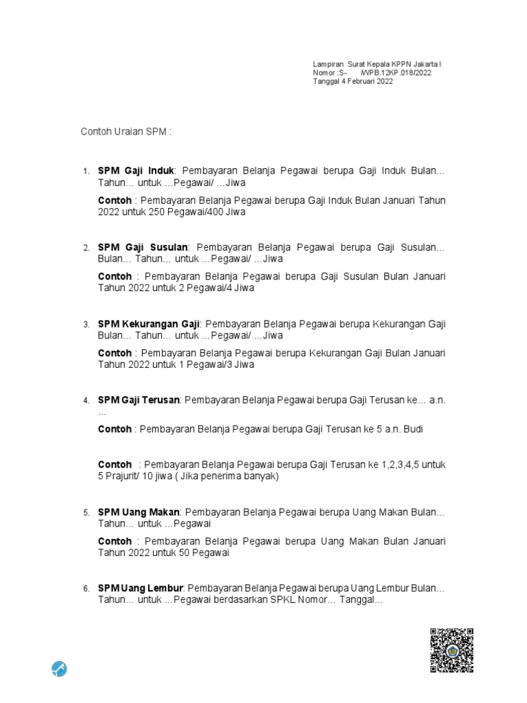 Contoh Uraian SPM | PDF