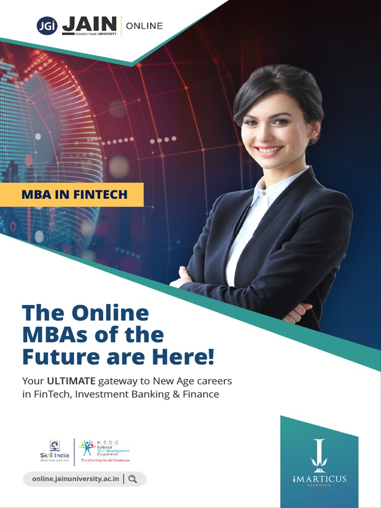 Online MBA in FinTech & Investment Banking | PDF | Master Of Business ...