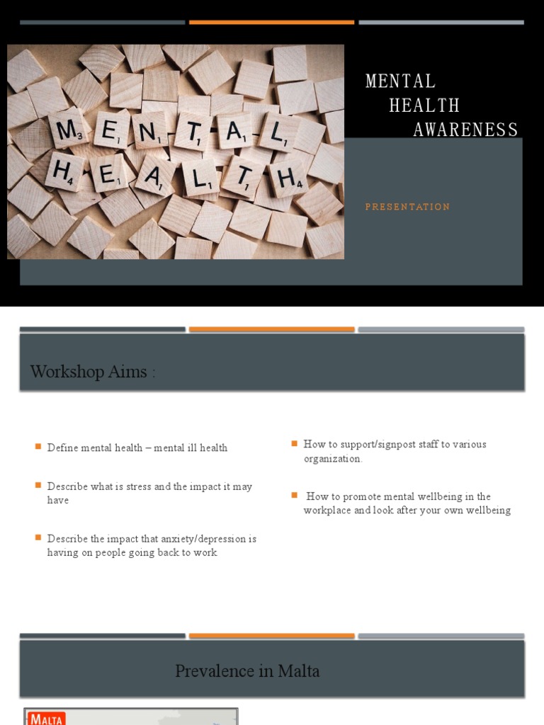 Mental Health Awareness | PDF | Major Depressive Disorder | Mental Health