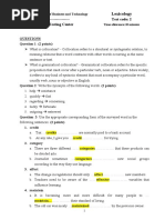 Semantics Exercises | PDF