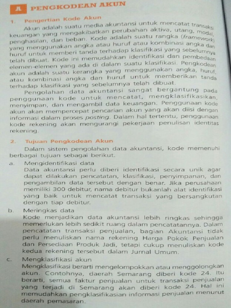 Materi Pengkodean Akun | PDF Materi Pengkodean Akun | PDF