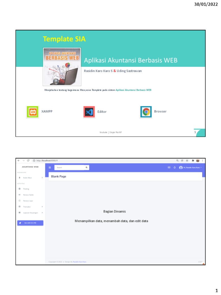 02 - Penyusunan Template - SIA | PDF