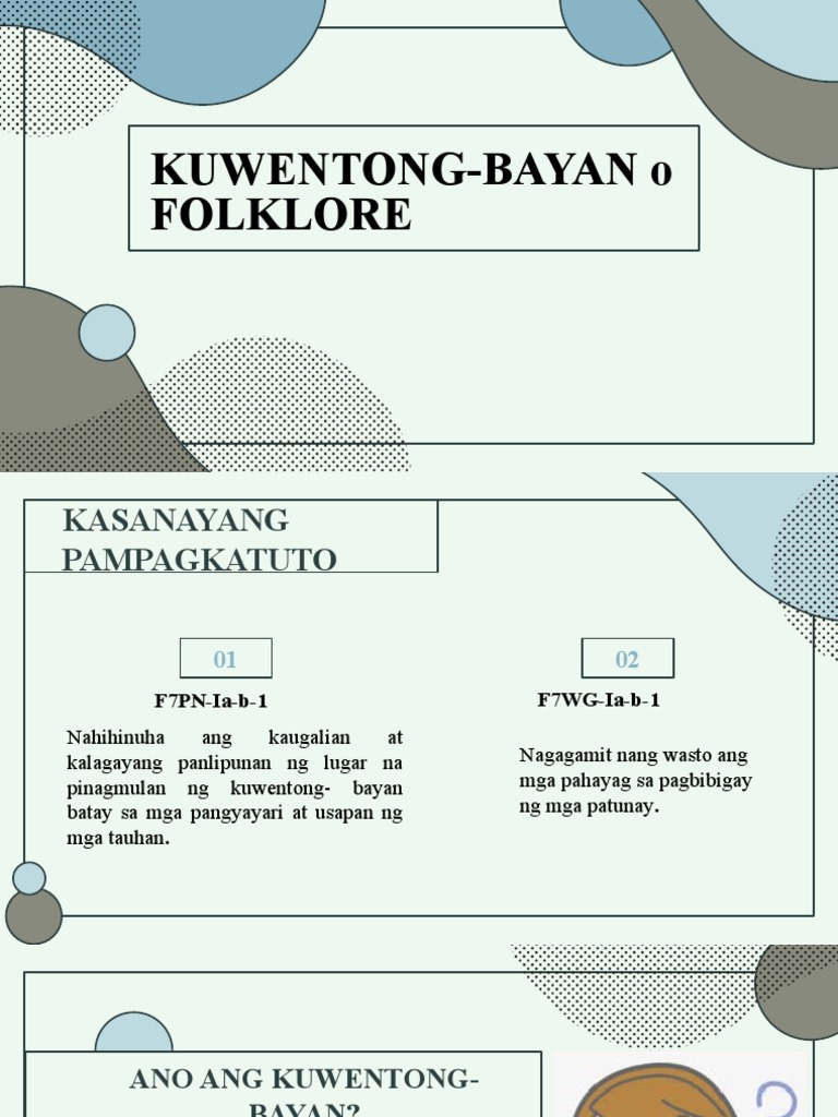 Kuwentong Bayan | PDF