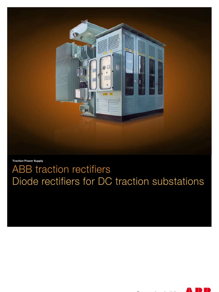 ABB Traction Rectifiers Brochure en | PDF | Rectifier | Direct Current