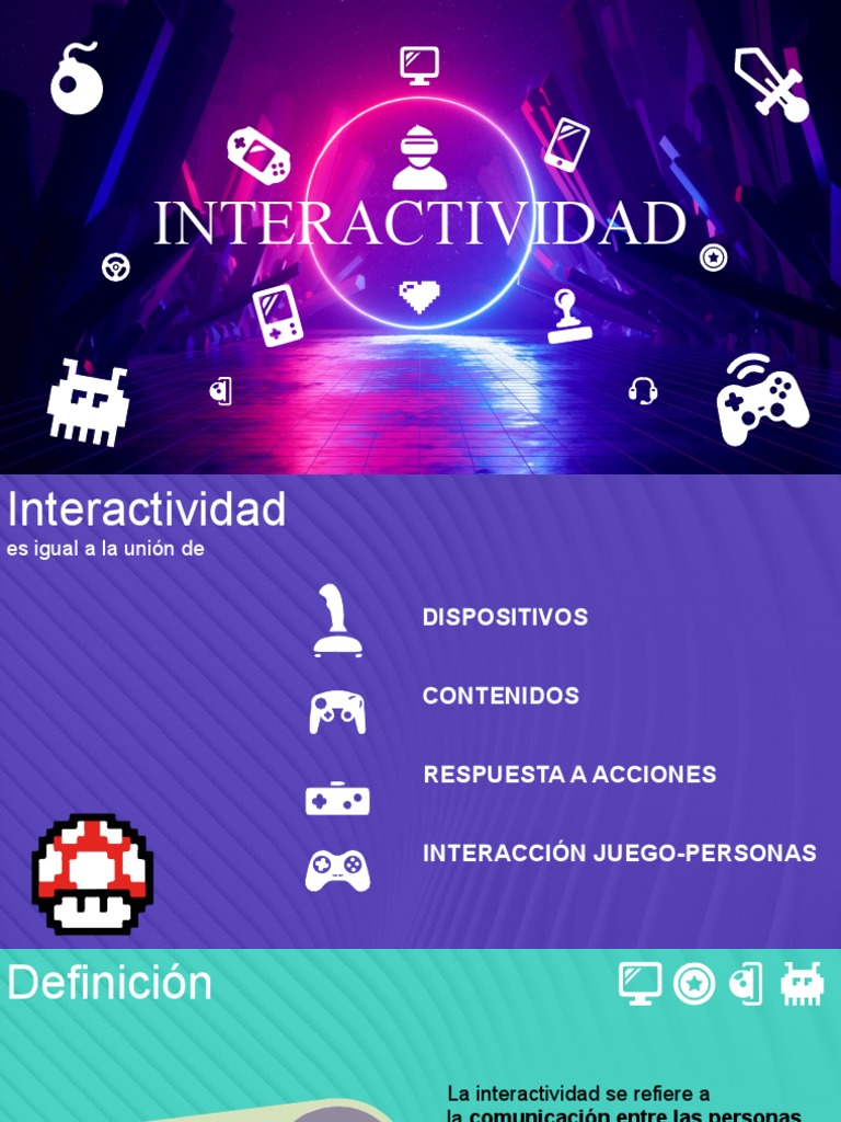 Interactividad Qué Es | PDF | Interactividad | Multimedia