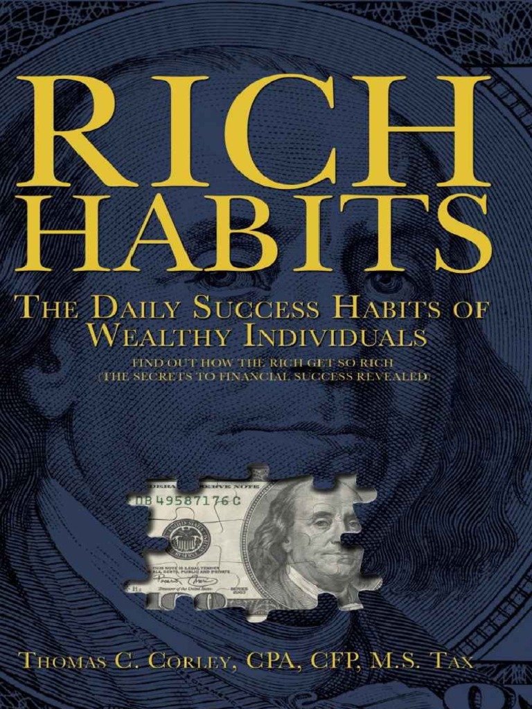 Rich Habits - The Daily Success Habits of Wealthy Individuals (PDFDrive ...
