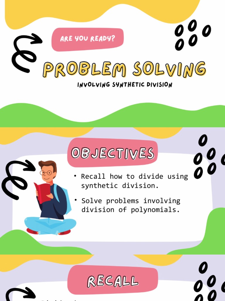 Problem Solving Synthetic Division | PDF | Area | Length