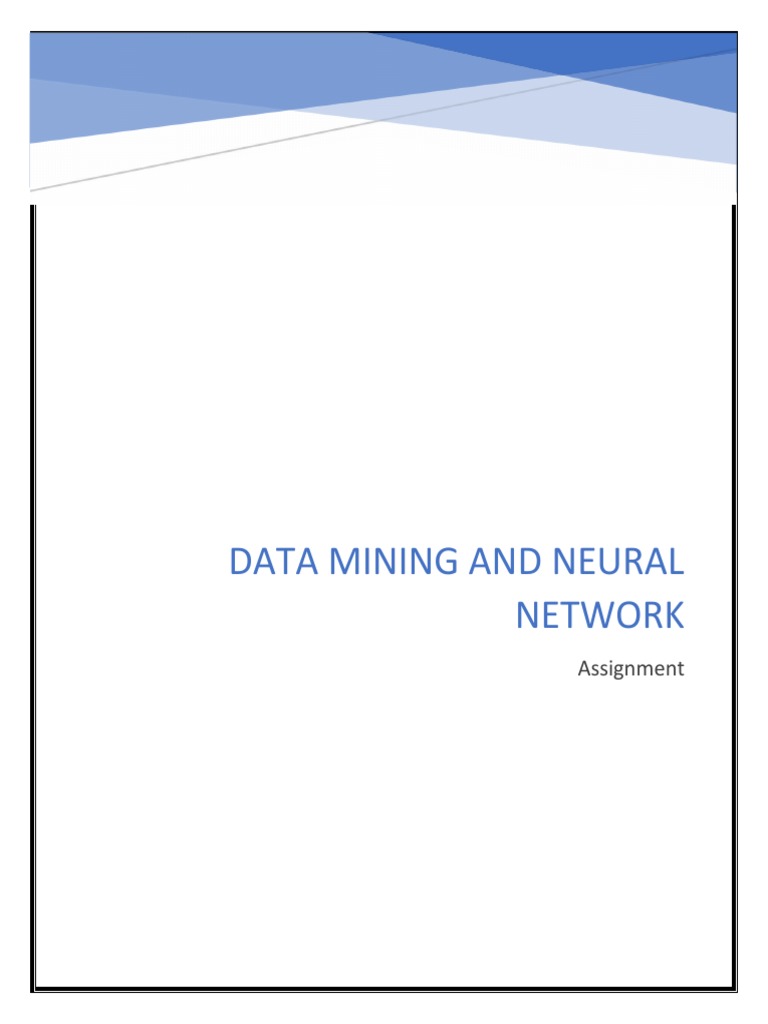 Data Mining and Neural Network | PDF | Errors And Residuals | Regression Analysis