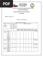 Curriculum Map Grade 9 - MAPEH | PDF | Multiple Choice | Cognitive ...