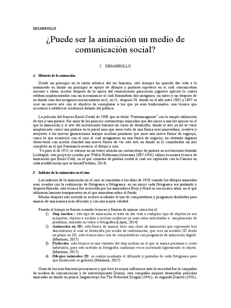 Des Arrollo 1 | PDF | Animación