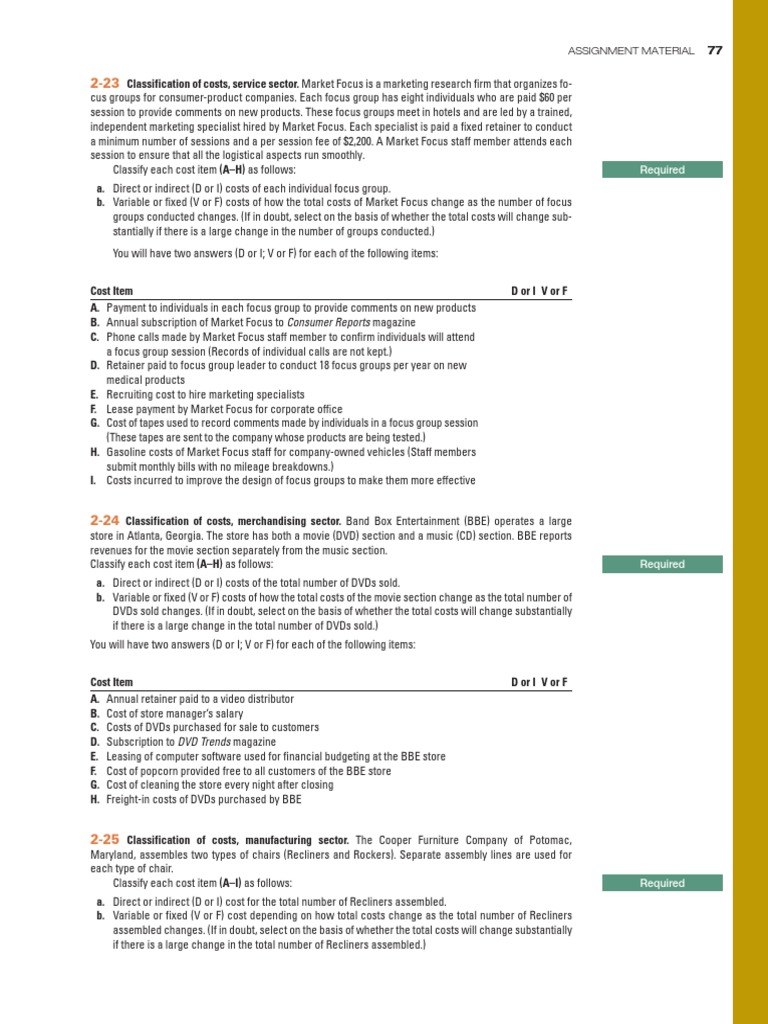 Tutorial 1 Exercises Pdf Inventory Merchandising