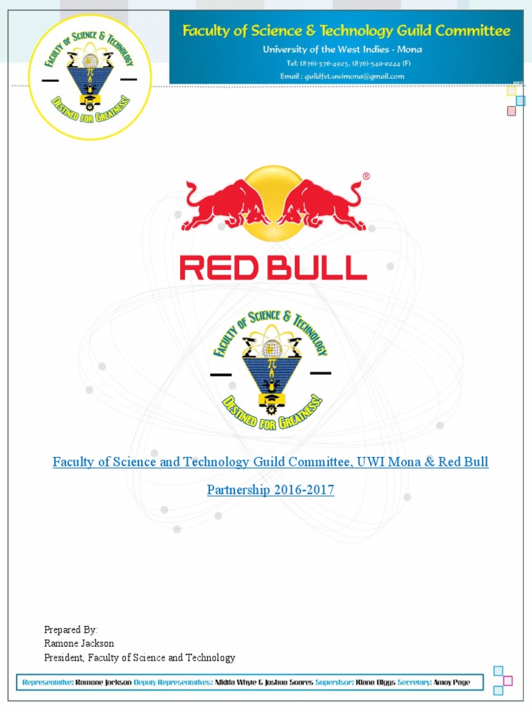 Faculty of Science and Technology Guild Committee, UWI Mona & Red Bull ...