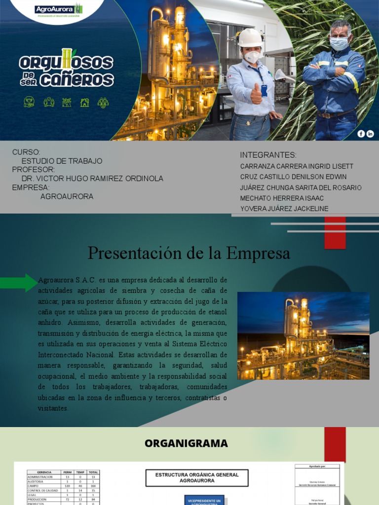 Agro Aurora | PDF | Seguridad y salud ocupacional | Etanol