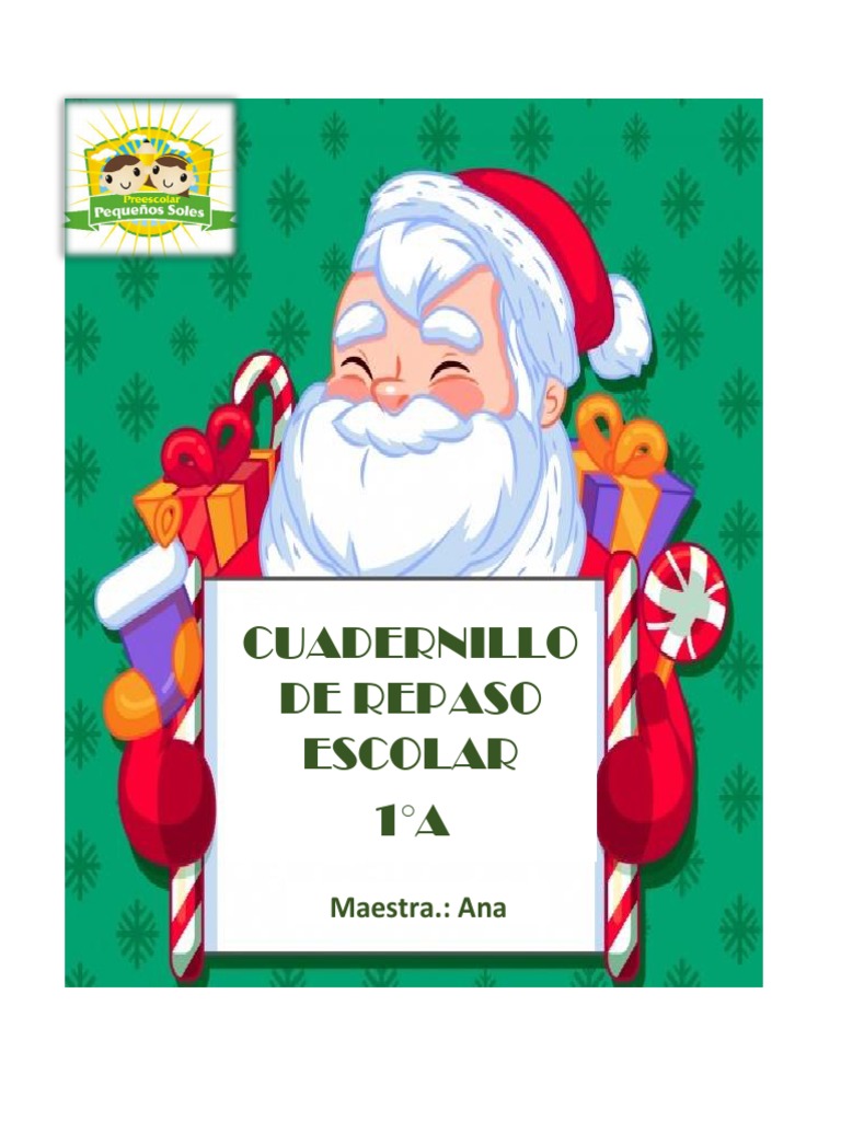Cuadernillo Navideño Act de Repaso | PDF