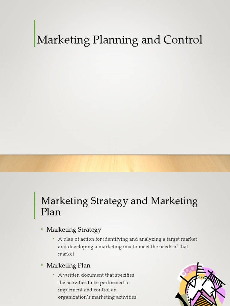Marketing Planning and Control | PDF | Marketing Strategy | Marketing