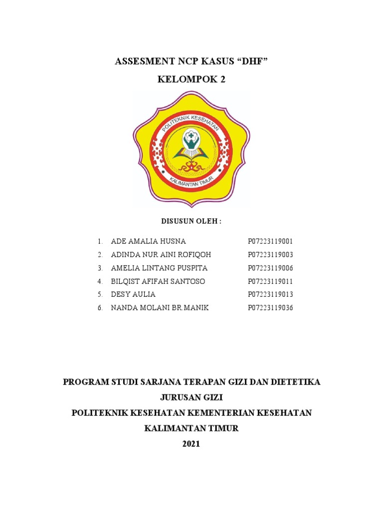 2A - Kelompok 2 - NCP Dan Menu DHF | PDF