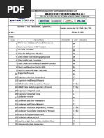 Ahu Service Checklist | PDF