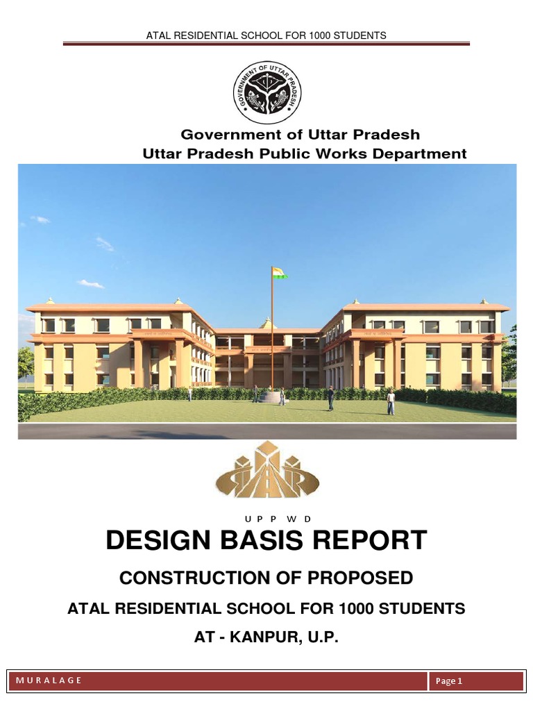Design Basis Report: Construction of Proposed | PDF | Electric Power ...