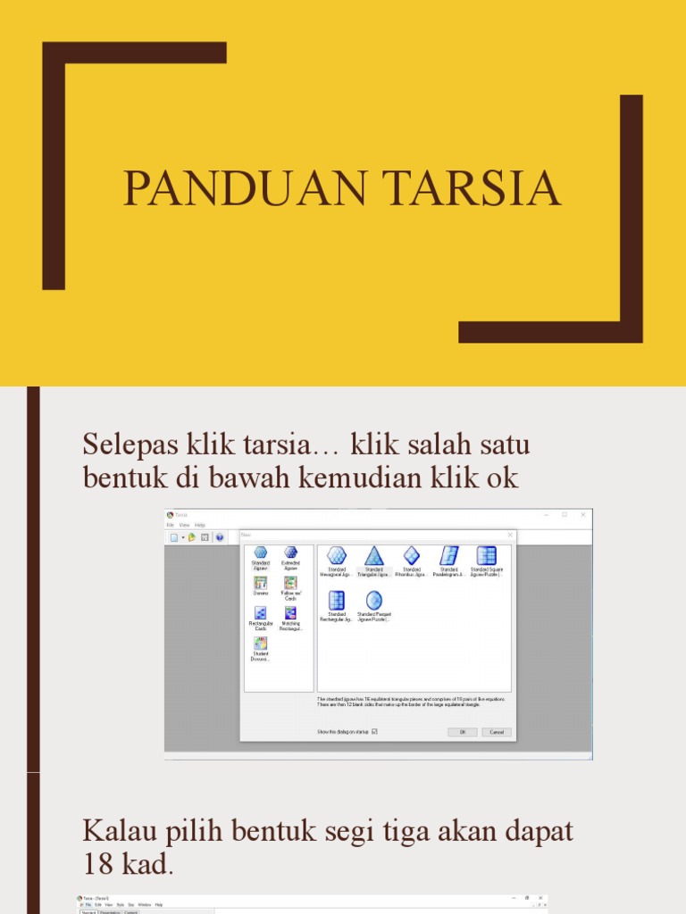 Panduan Tarsia | PDF
