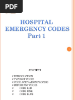 Emergency Codes in Hospital in India: Prepared By: Prof - Vijayreddy ...
