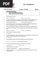 Class-IX (Maths) Ch-1 Worksheet (2023-24) | PDF