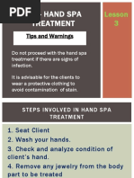 Step-by-Step Hand Massage Guide | PDF | Hand | Massage