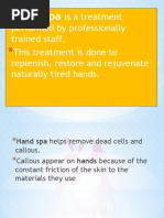 Hand Spa Tools, Supplies and Equipment | PDF