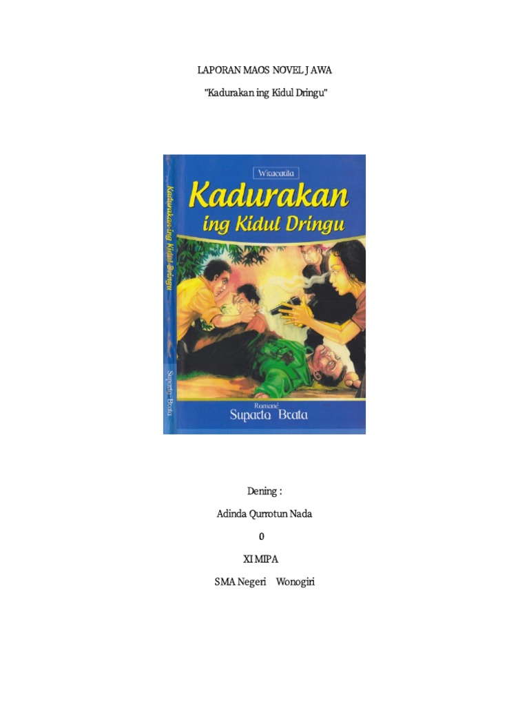 Laporan Maca Novel | PDF