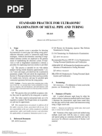 Astm E213 20 | PDF | Nondestructive Testing | Pipe (Fluid Conveyance)