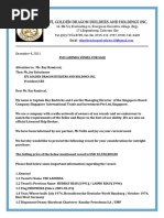 Baltic Exchange Dry Cargo Questionnaire | PDF