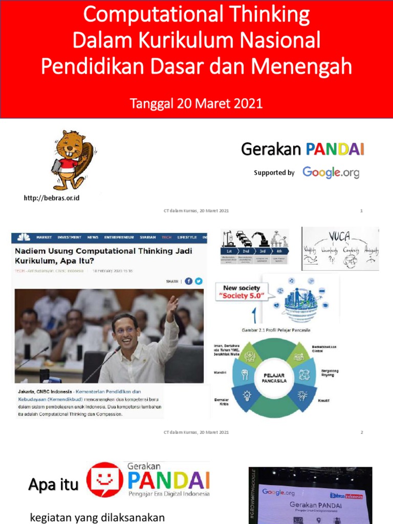 Computational Thinking | Download Free PDF | Thought | Conceptual Model