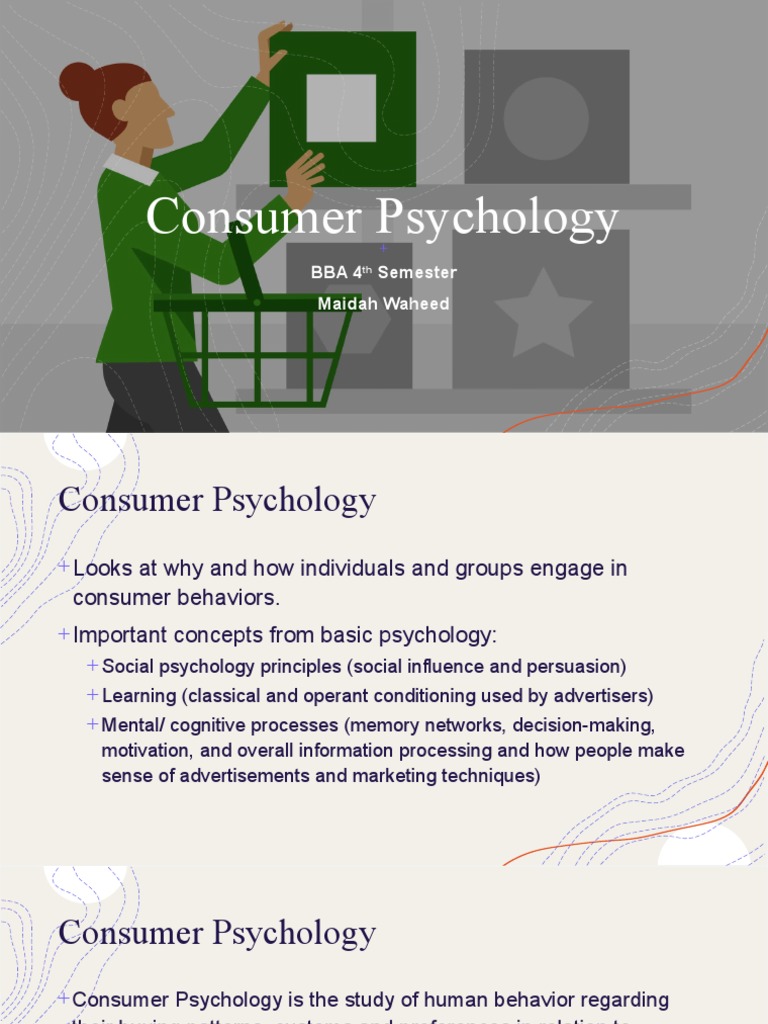 Consumer Psychology | PDF | Consumer Behaviour | Persuasion