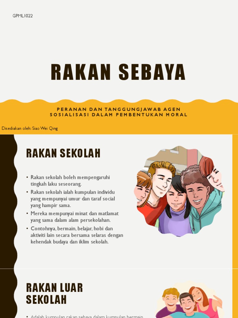 GPML1022 Moral PPT (Rakan Sebaya) | PDF