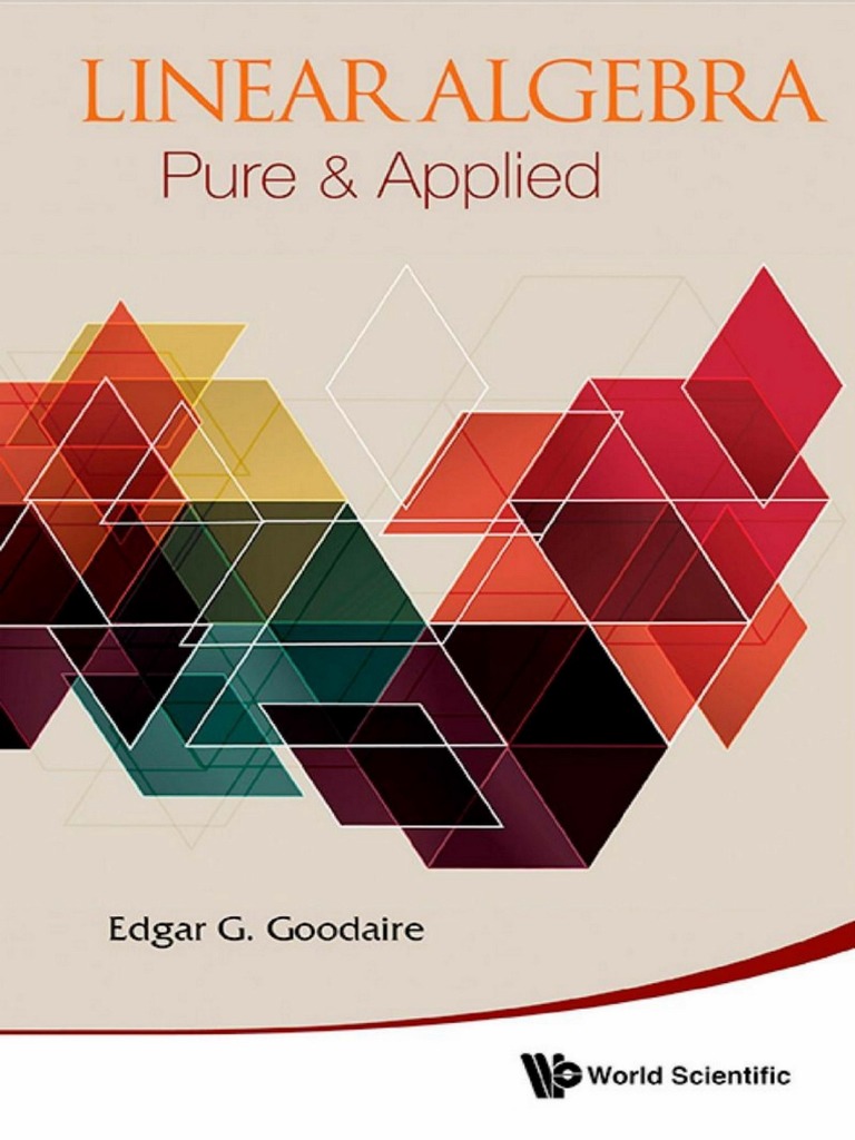 Linear Algebra - Pure & Applied | PDF | Matrix (Mathematics ...