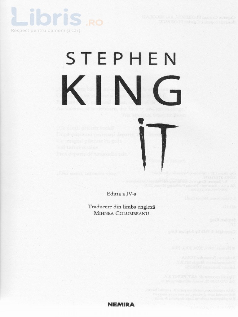 IT - Stephen King | PDF