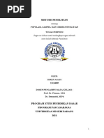 Makalah Jenis Jenis Penelitian | PDF