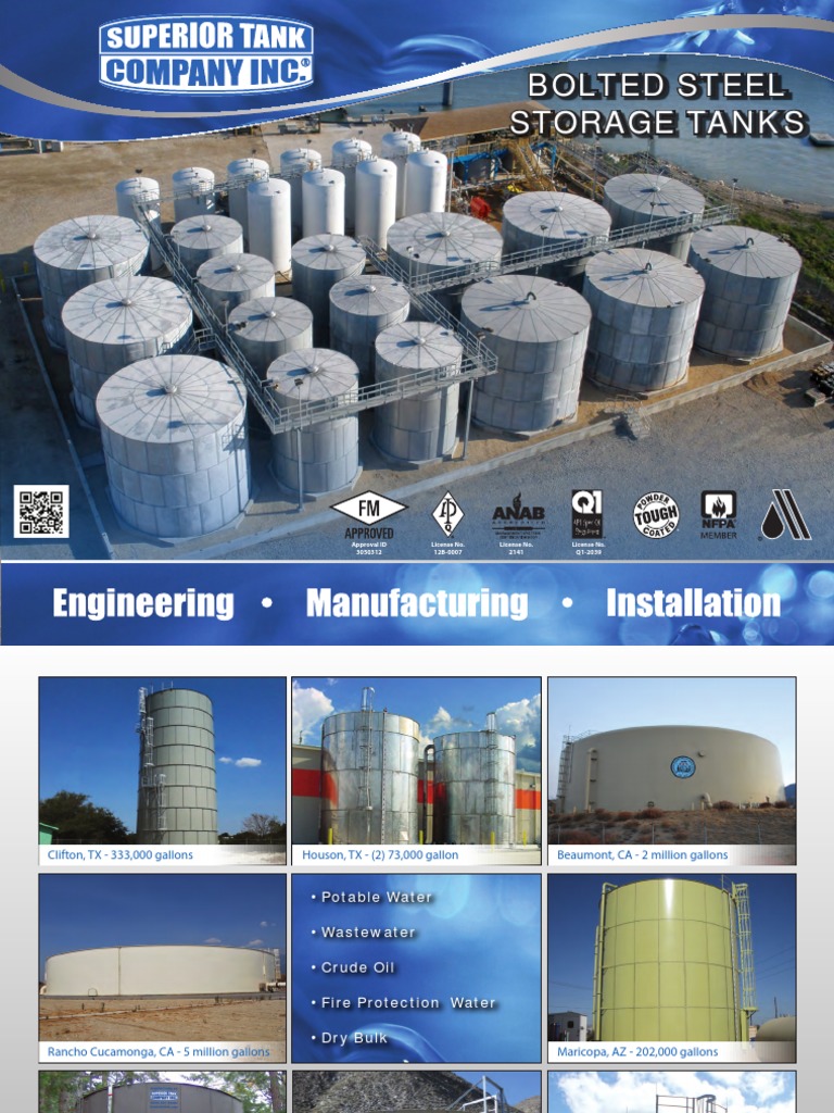 Bolted Tank Code | PDF | Corrosion | Concrete