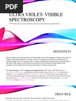 UV Spectroscopy - Principle, Instrumentation, Applications ...