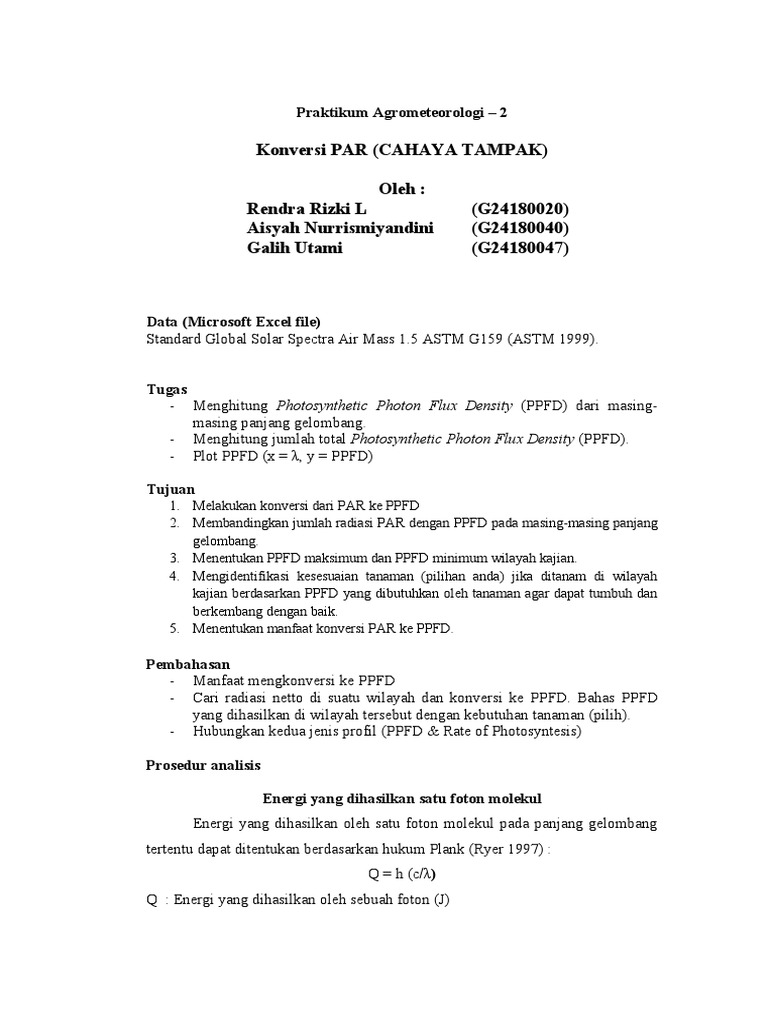 Modul Prak 2. PAR | PDF